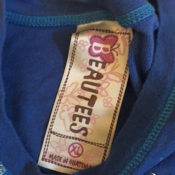 Beautees | Shirts & Tops | Beautees Crew Neck Shirt Sleeve Top Las ...